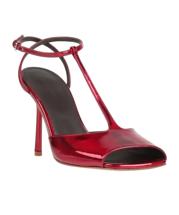 Sportmax Leather Upper Stiletto Sandals