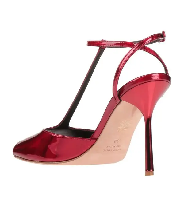 Sportmax Leather Upper Stiletto Sandals