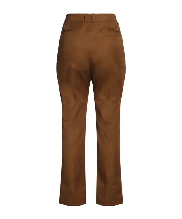 Saint Laurent Solidcolor Straightleg Trousers