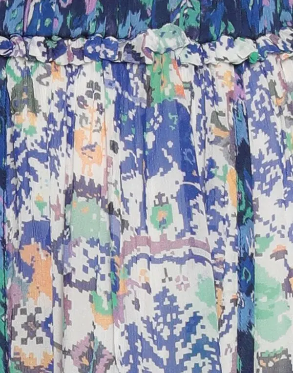 Isabel Marant Étoile Multi-color Chiffon Asymmetrical Skirt