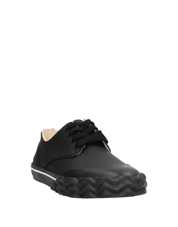 MAISON MARGIELA Leather Sneakers - Black