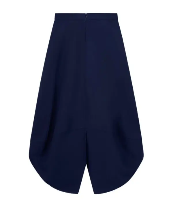 Giorgio Armani Pleated V-hem Skirt