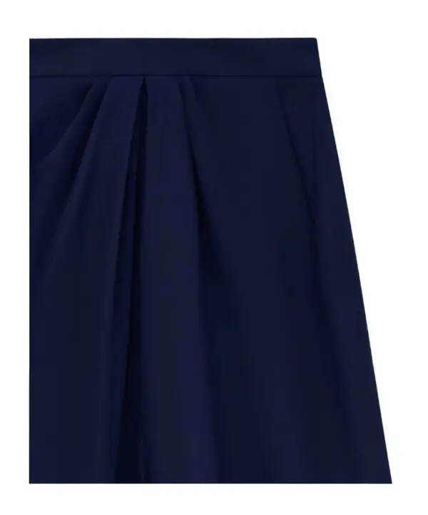 Giorgio Armani Pleated V-hem Skirt