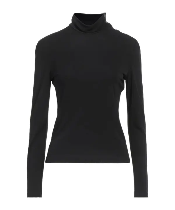 Tory Burch Solidcolor Turtleneck Longsleeve Tshirt