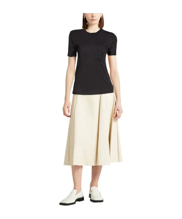 Max Mara Plain Colour T-shirts