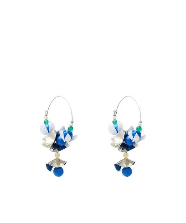 Isabel Marant Étoile Metal Hoop Earrings - Blue