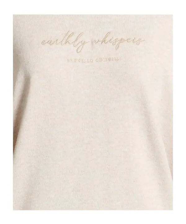 Brunello Cucinelli Lightweight Knit Longsleeve Tshirt