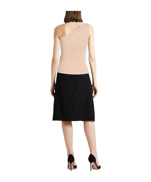 Max Mara Solid Color One-shoulder Tops