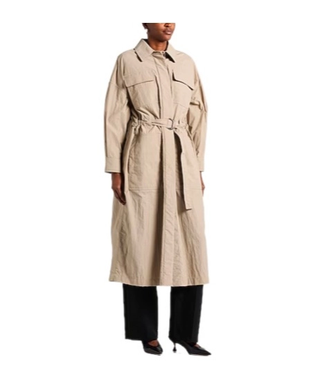 Brunello Cucinelli Classic Singlebreasted Trench Coat