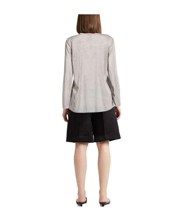Max Mara Solid Color Tops