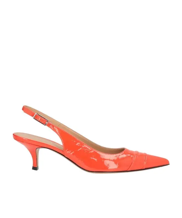MAISON MARGIELA Patent Leather Slingback Courts - No