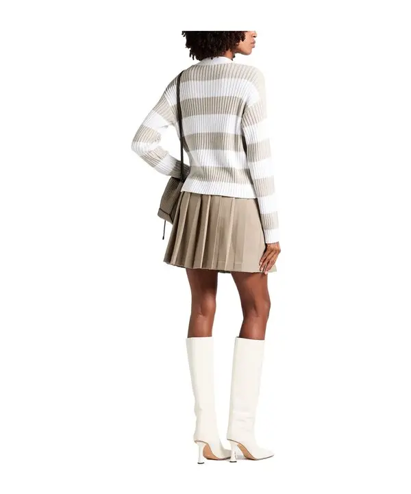Brunello Cucinelli Striped Knit Sweater