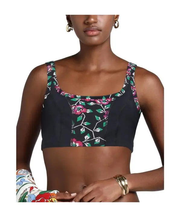 Isabel Marant Étoile Floral Print Bikini Top