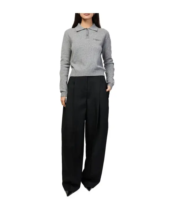 Givenchy Wool And Cashmere Polo Shirt
