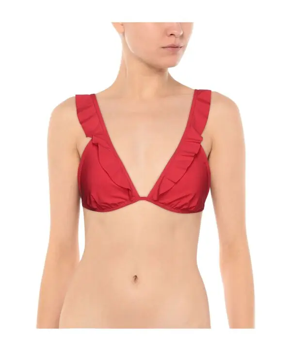 Tory Burch Solid-colored Bikini Top