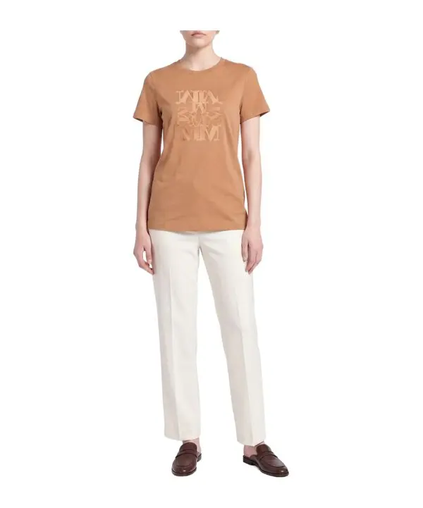 Max Mara Solid Color T-shirts