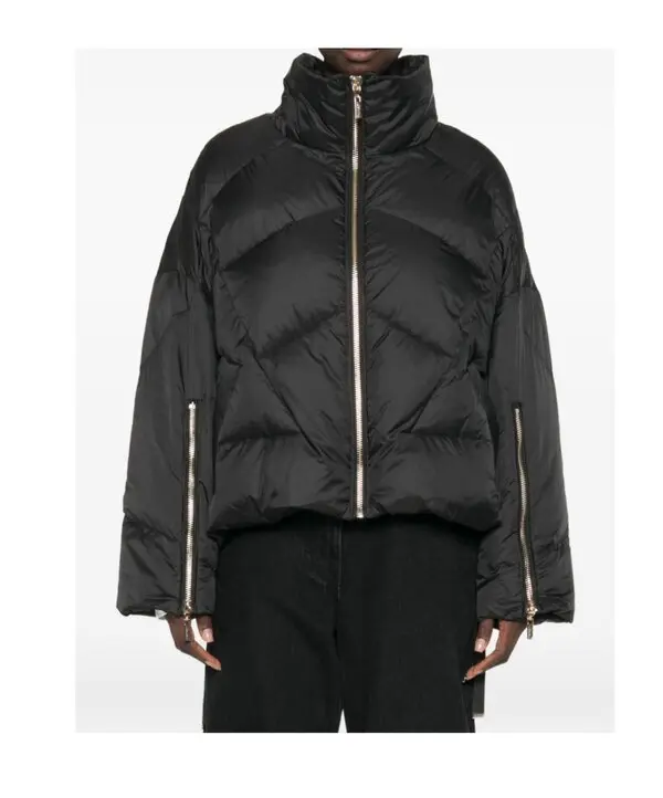 TWINSET Quilted Zip-sleeve Puffer Jacket