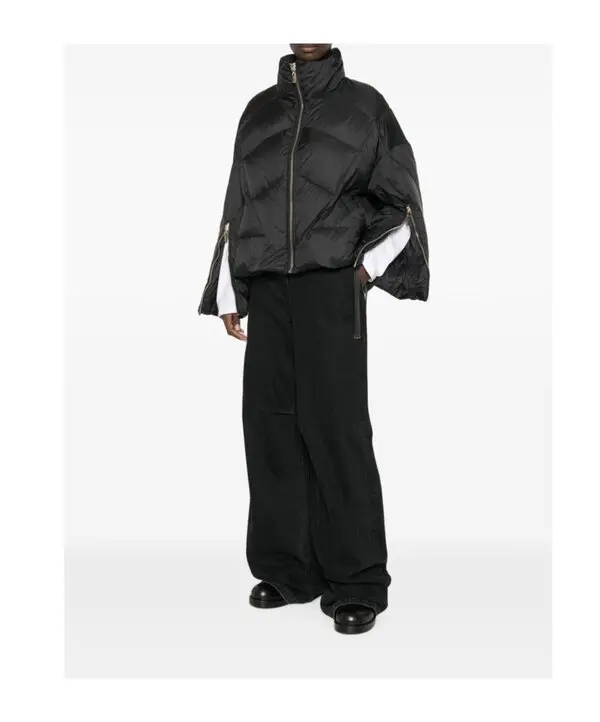 TWINSET Quilted Zip-sleeve Puffer Jacket