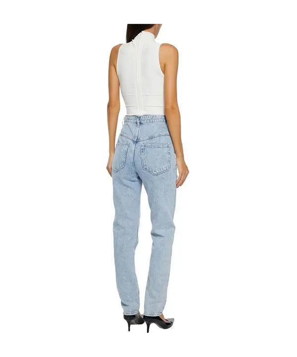Isabel Marant Étoile Light-wash Straight-leg Jeans