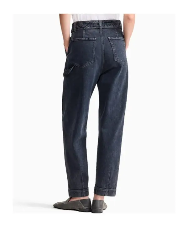 Giorgio Armani Belted Wide-leg Jeans