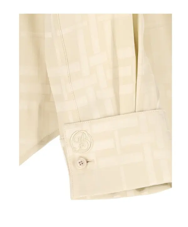 Burberry Plaid Silk Shirt