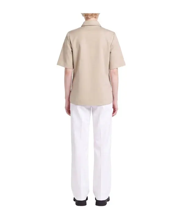 Max Mara Short Sleeve Zip Polo Shirt - No