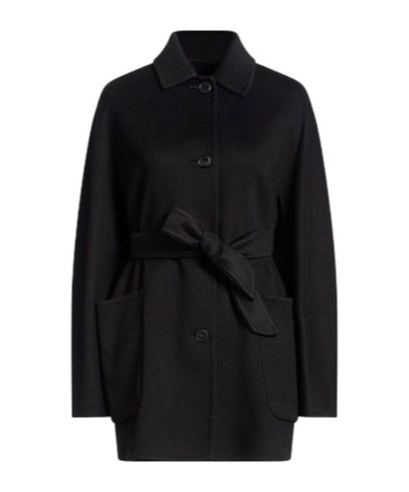 Max Mara Cashmere Coat - Black