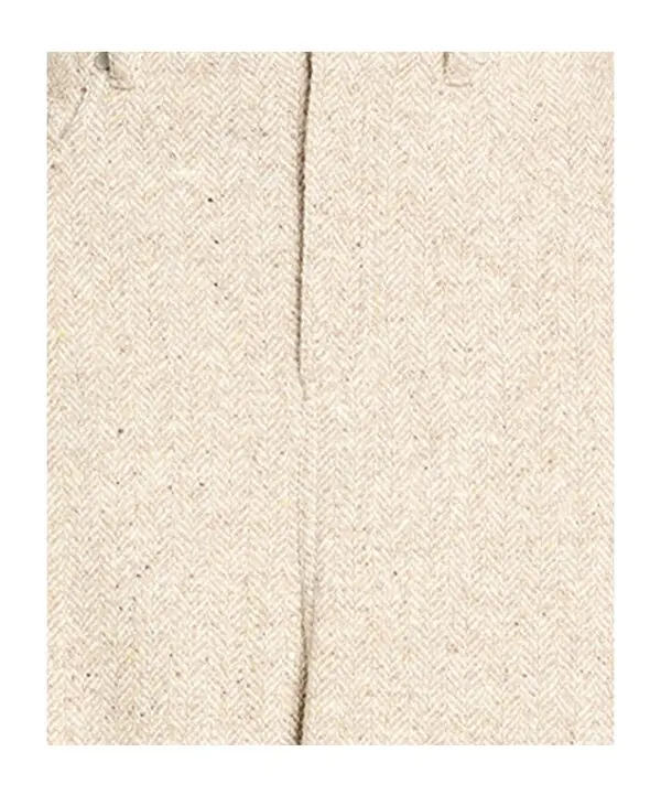 Brunello Cucinelli Herringbone Flared Skirt