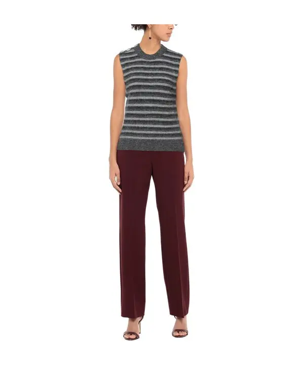 GANNI Striped Sleeveless Knit Top