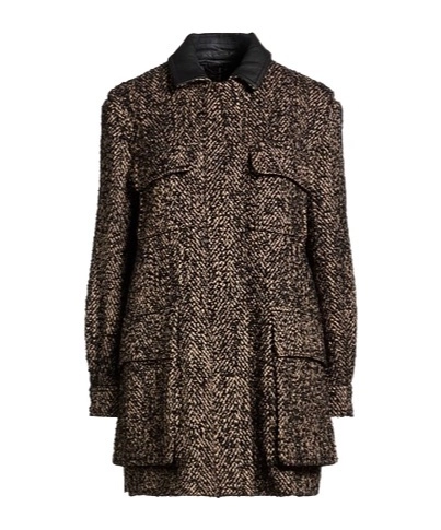 Max Mara Two-color Woolen Coat