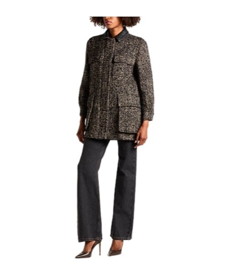 Max Mara Two-color Woolen Coat
