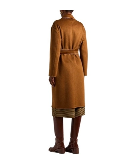 Max Mara Solid-colored Cashmere Long Coat