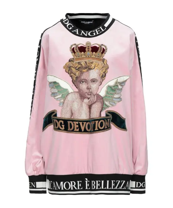 Dolce & Gabbana Solid-colored Velvet Top