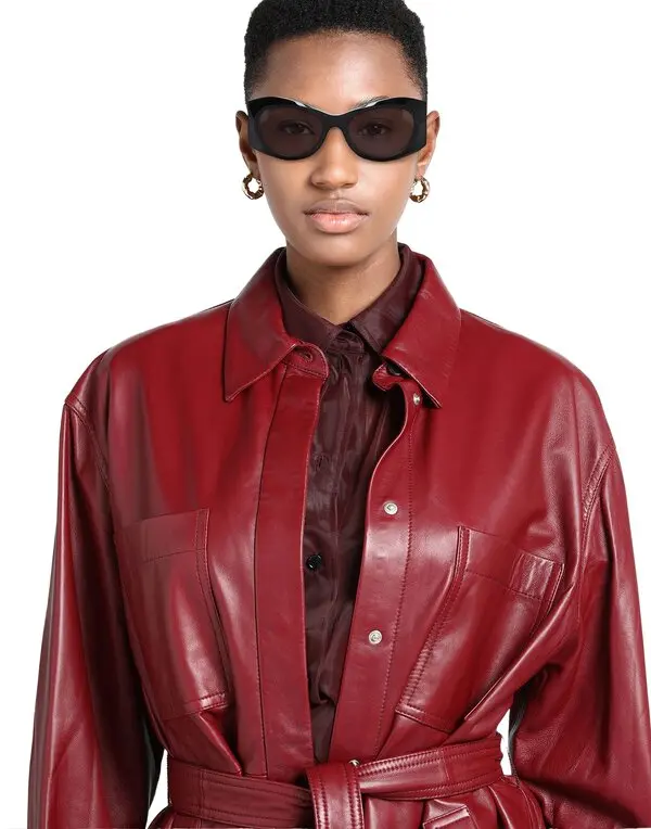 Balenciaga Minimalist Cat-eye Sunglasses