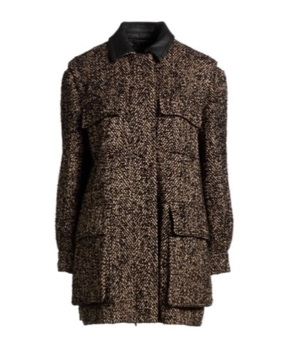 Max Mara Two-color Wool Coat