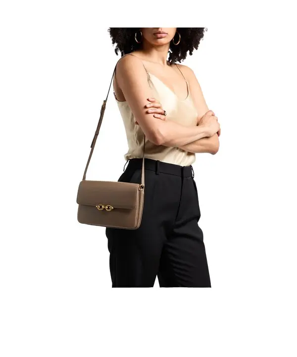 Saint Laurent Solid Crossbody Bags