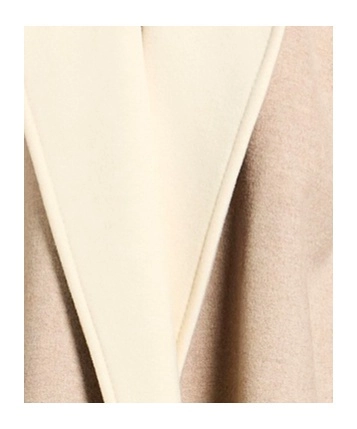 Max Mara Single-breasted Woolen Overcoat