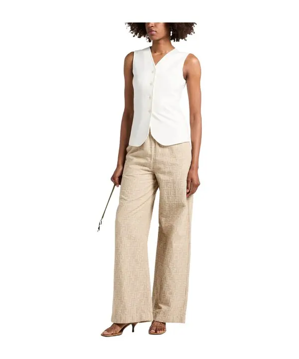 Max Mara Solid Waistcoats