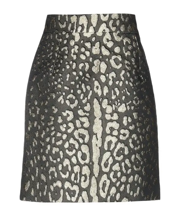Dolce & Gabbana Leopard-print Jacquard Umbrella Skirt