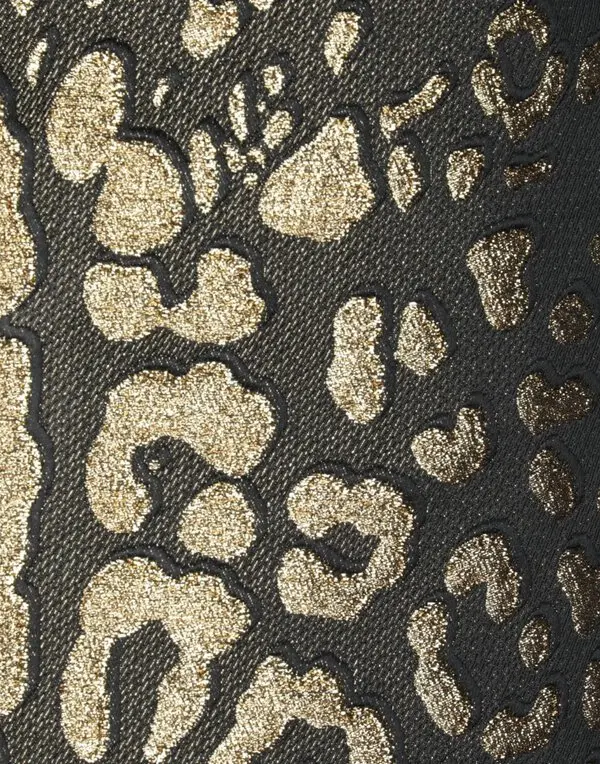 Dolce & Gabbana Leopard-print Jacquard Umbrella Skirt