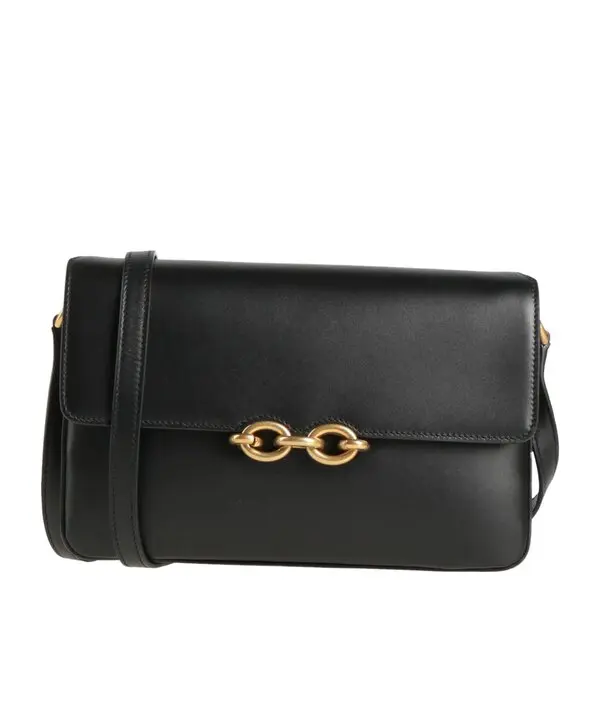 Saint Laurent Solid Cross-body Bags - Black