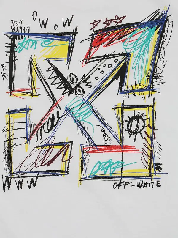 Off-White Arrow Scribble' Tee Short Sleeves