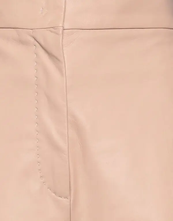 Max Mara Leather Shorts