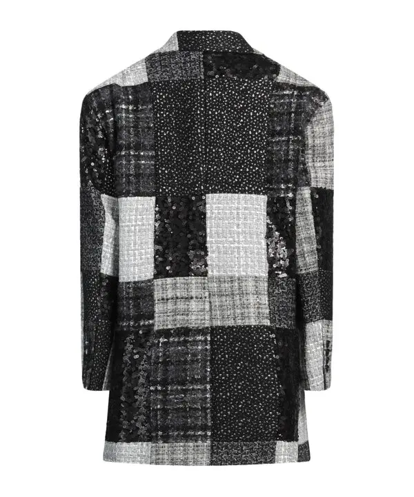 Dolce & Gabbana Colorful Sequin Doublebreasted Coat