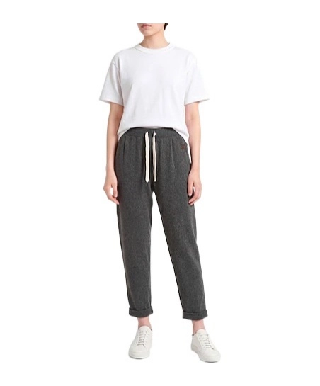 Brunello Cucinelli Wool Casual Trousers