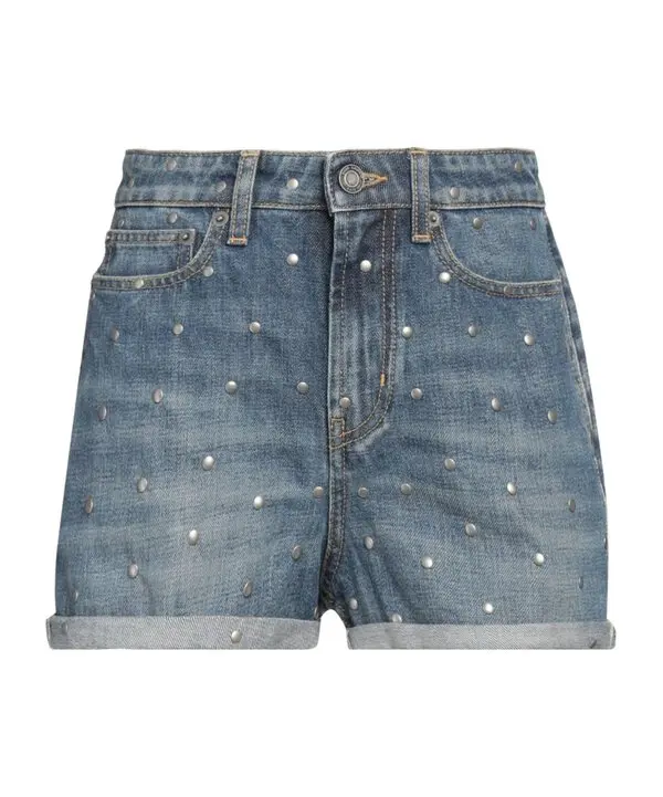 Saint Laurent Mid- Denim Shorts