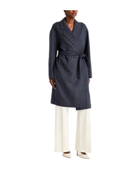 Max Mara Two-color Wool Coat