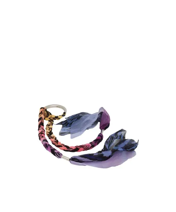 Isabel Marant Étoile Metal Crepe Tie Fastening Bracelets - No