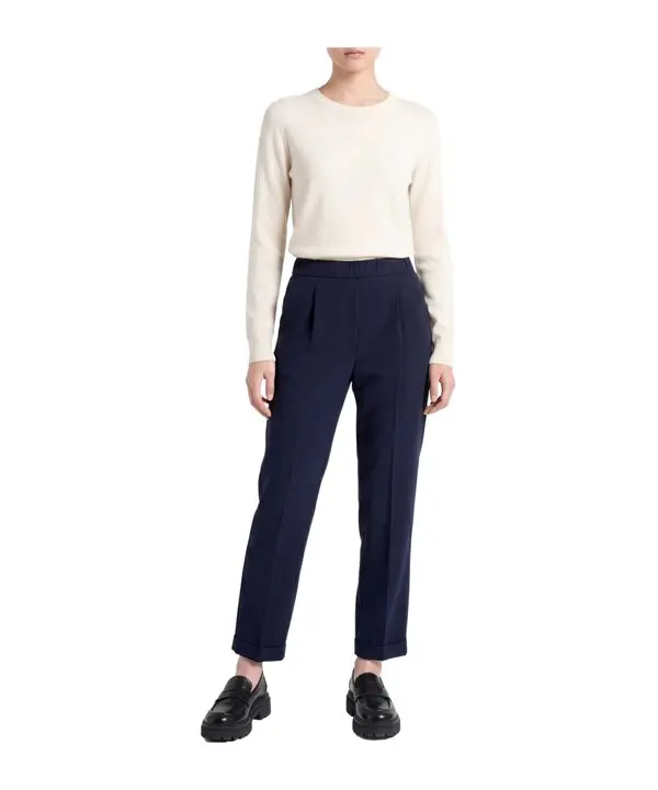 Max Mara Solid Casual Trousers