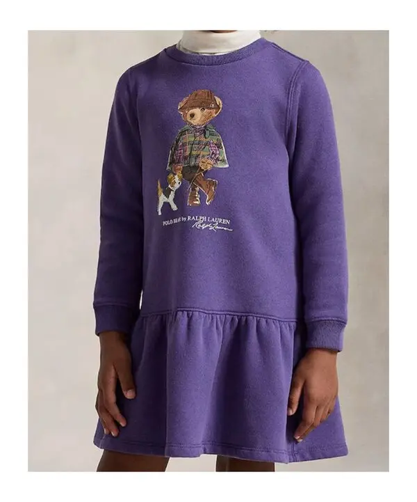 Ralph Lauren Polo Bear Ruffled Dress